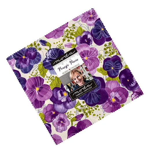 moda fabrics| Pansy's Posies by Robin Pickens for Moda Fabrics ...
